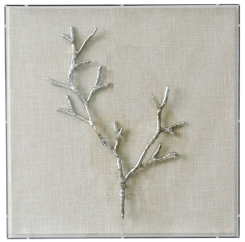 Crestview Collection Marley 3 Acrylic Shadow Box Art - #451A6 | Lamps Plus