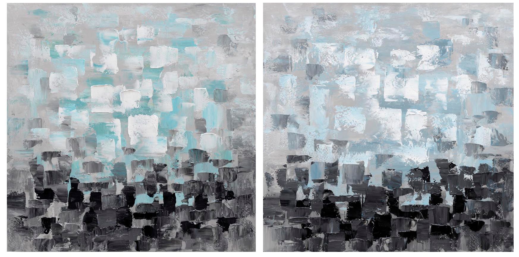 Crestview Collection Monterey Canvas Art Set - #198V5 | Lamps Plus