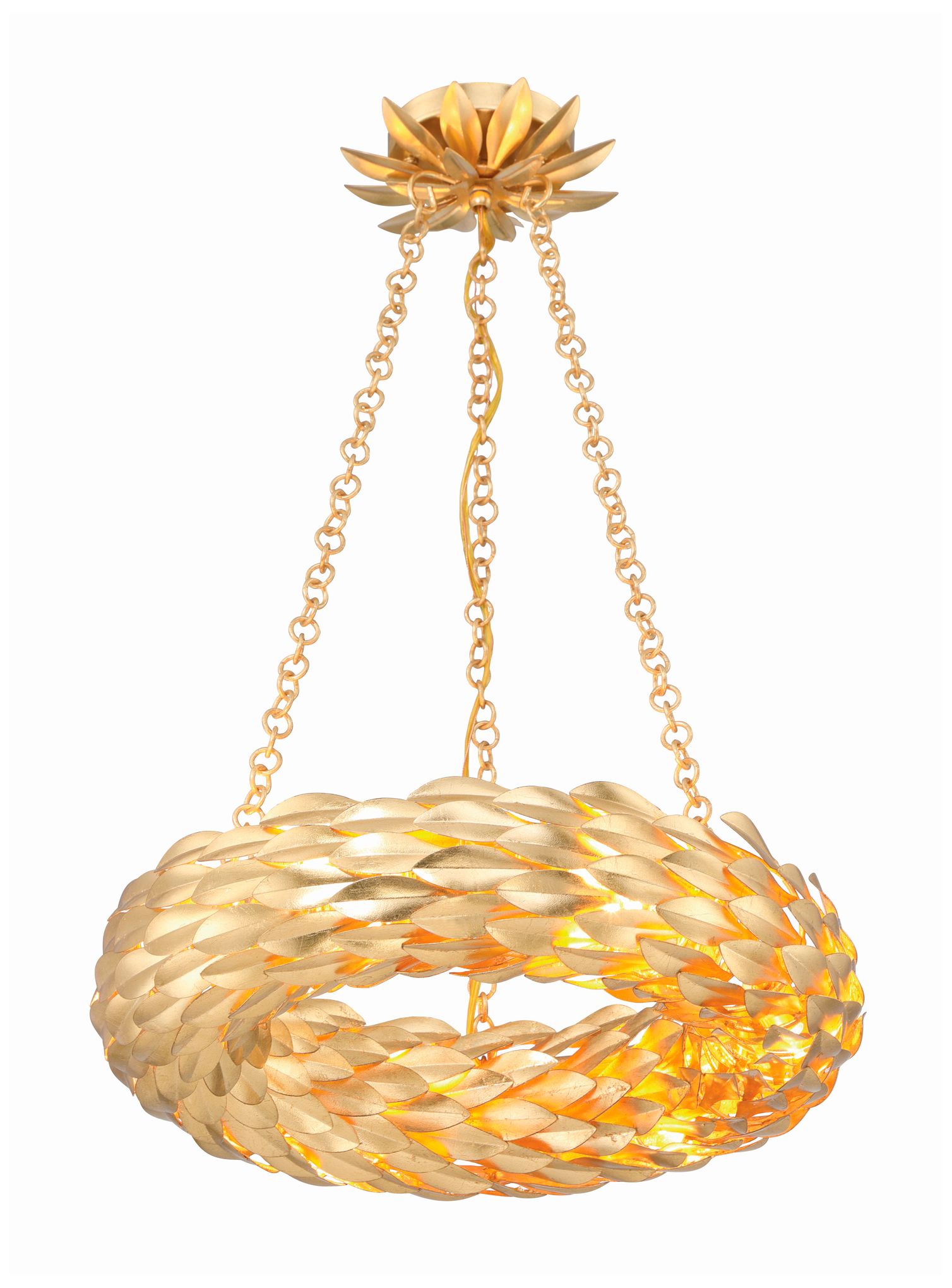 Gold Chandeliers in Lighting Collections | Lamps Plus