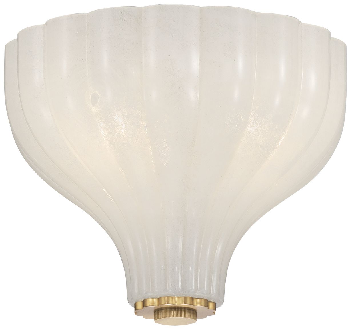 Crystorama Layton 9.75'' Luxe Gold Semi Flush Mount - #2226X | Lamps Plus