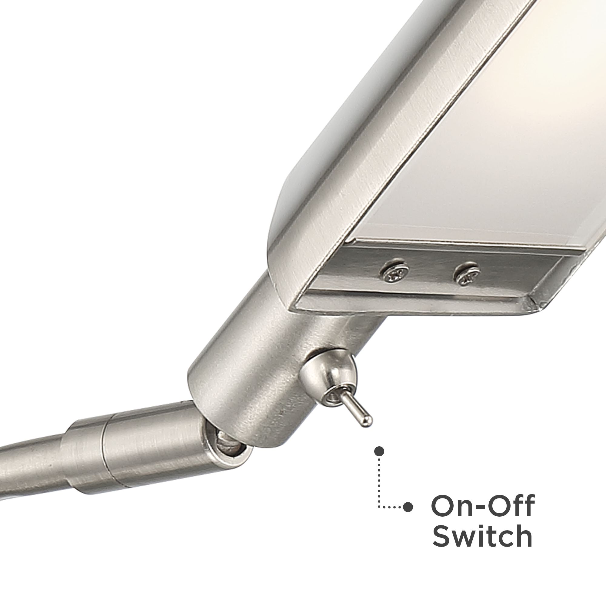 Culver Brushed Nickel Adjustable Pharmacy LED Floor Lamp - #88T01 ...