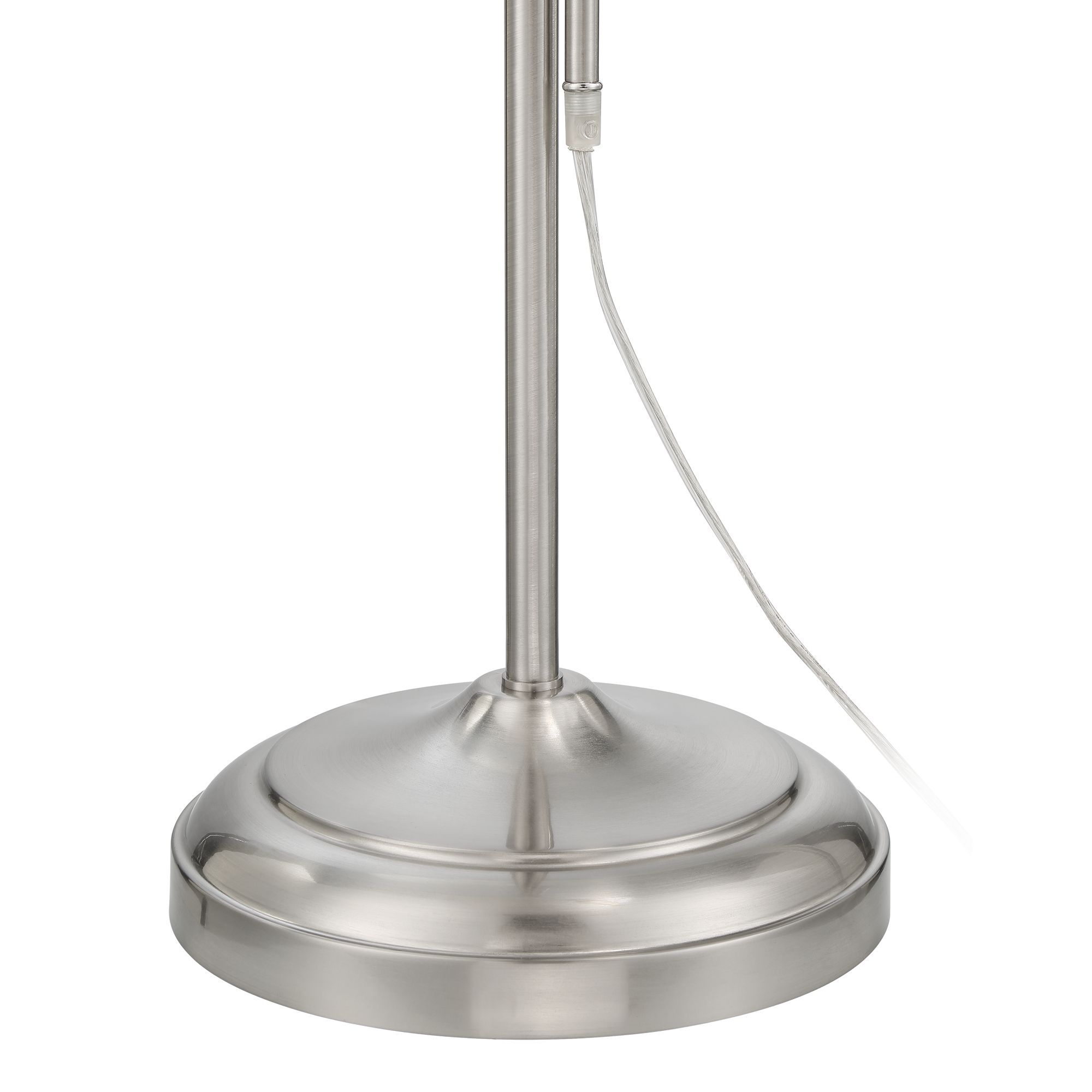 Culver Brushed Nickel Adjustable Pharmacy LED Floor Lamp - #88T01 ...
