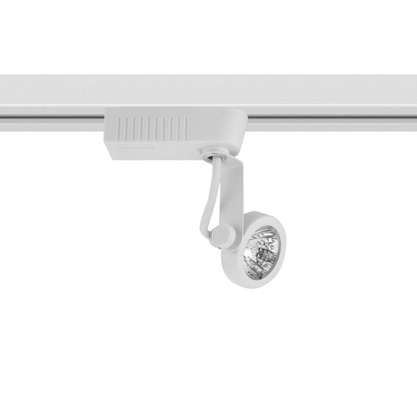 Danzig 1-Light White Electronic Gimbal Ring Track Fixture - #57844 ...