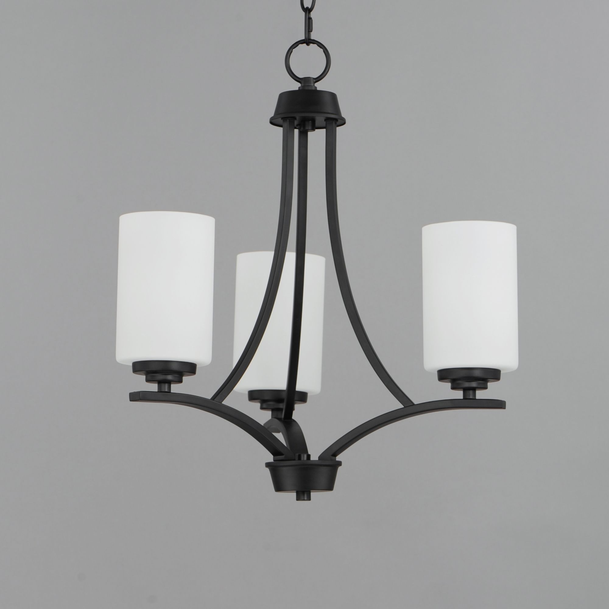 Deven 3-Light Chandelier Black - #731P9 | Lamps Plus