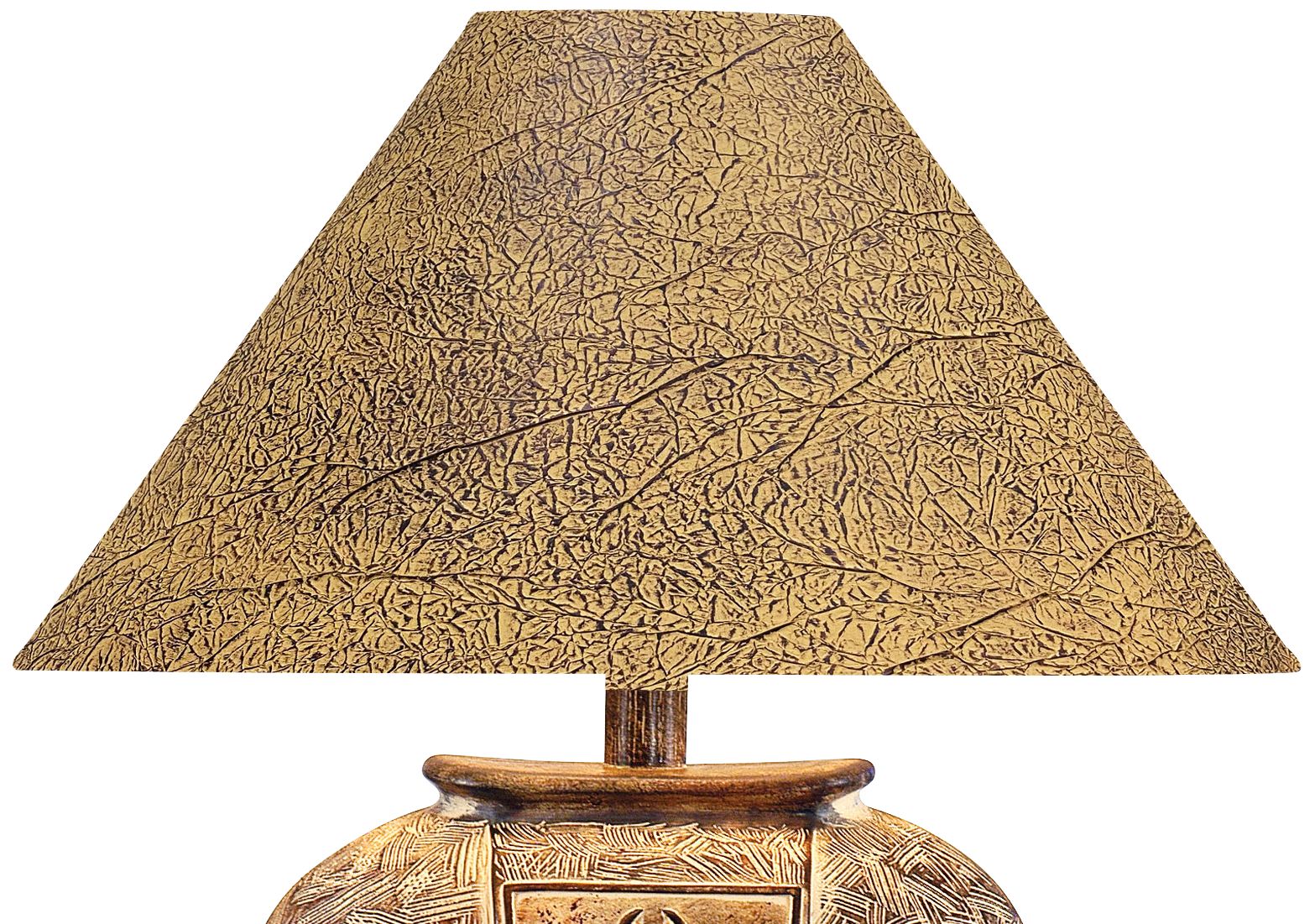 Diablo Canyon Petroglyph Symbol Rustic Southwest Table Lamp - #79E55 ...