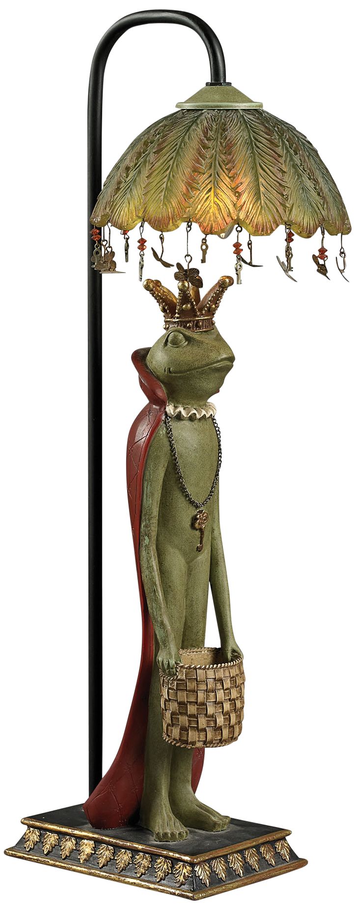 Dimond King Frog with Basket Filey Green Accent Table Lamp - #259R0 ...