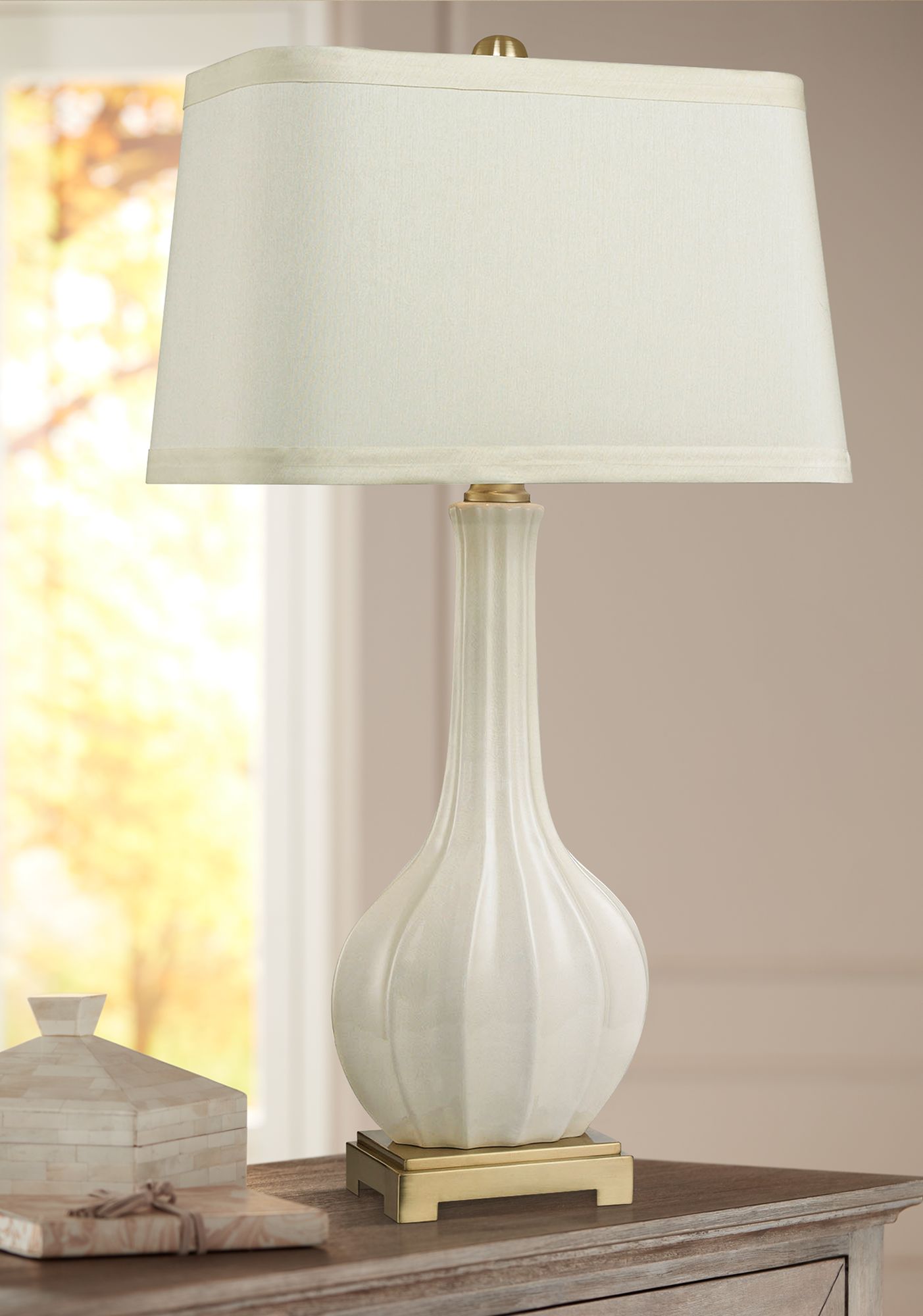Ceramic, Ceramic - Porcelain, 31 In. - 35 In., Glam - Luxe | Lamps Plus