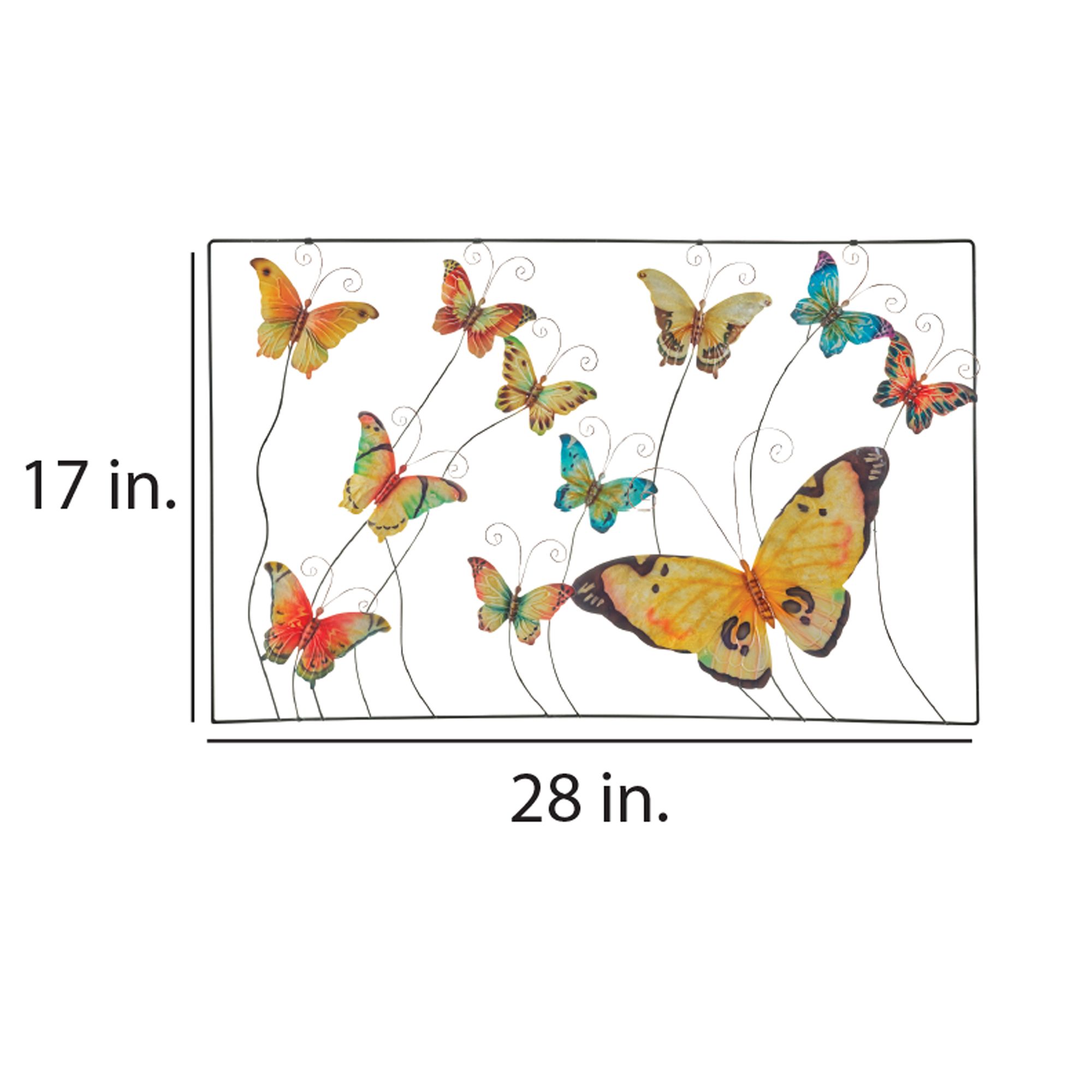 Eangee Butterflies 28" Wide Capiz Shell Framed Wall Art - #985G0 ...