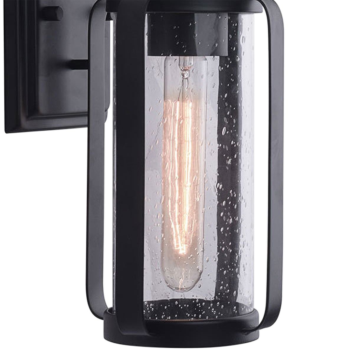 Eglo Abner 12 1/4" High Matte Black Outdoor Wall Light - #99X20 | Lamps ...