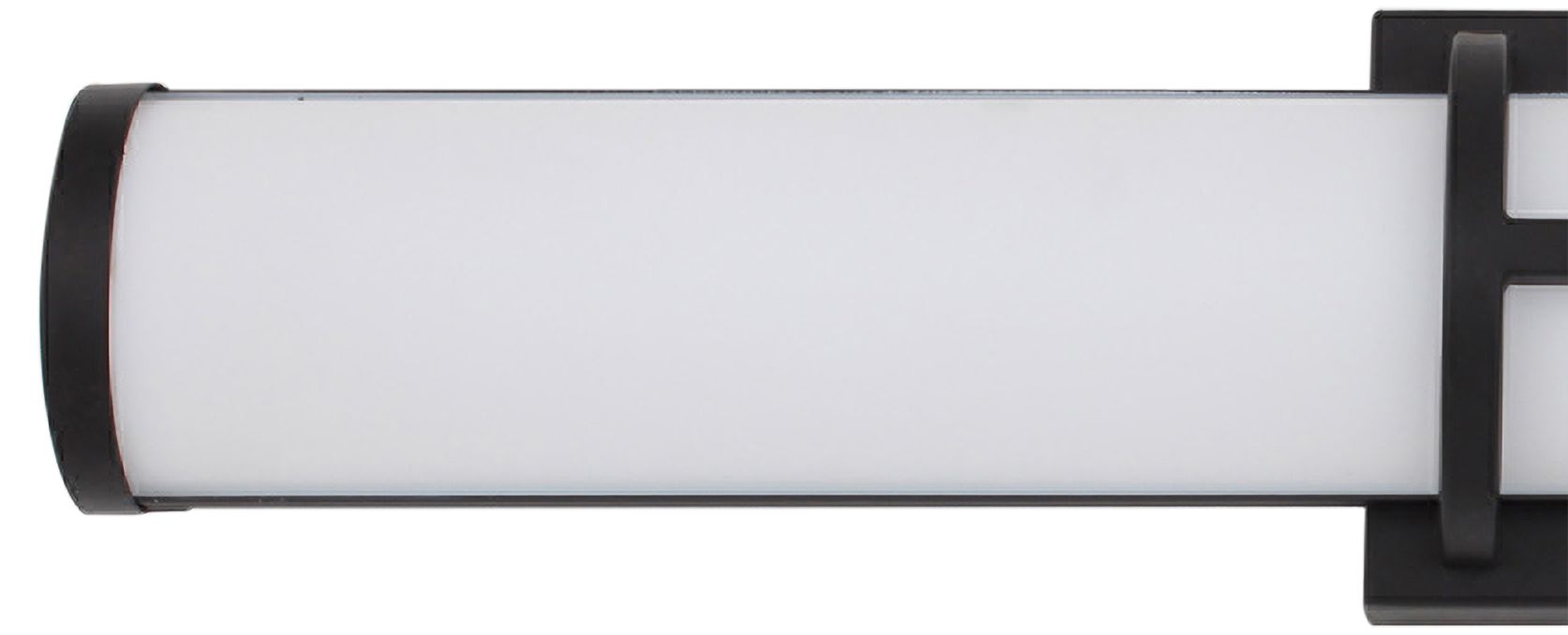 Eglo Ramaro 24" Wide Matte Black LED Bath Light - #531E0 | Lamps Plus