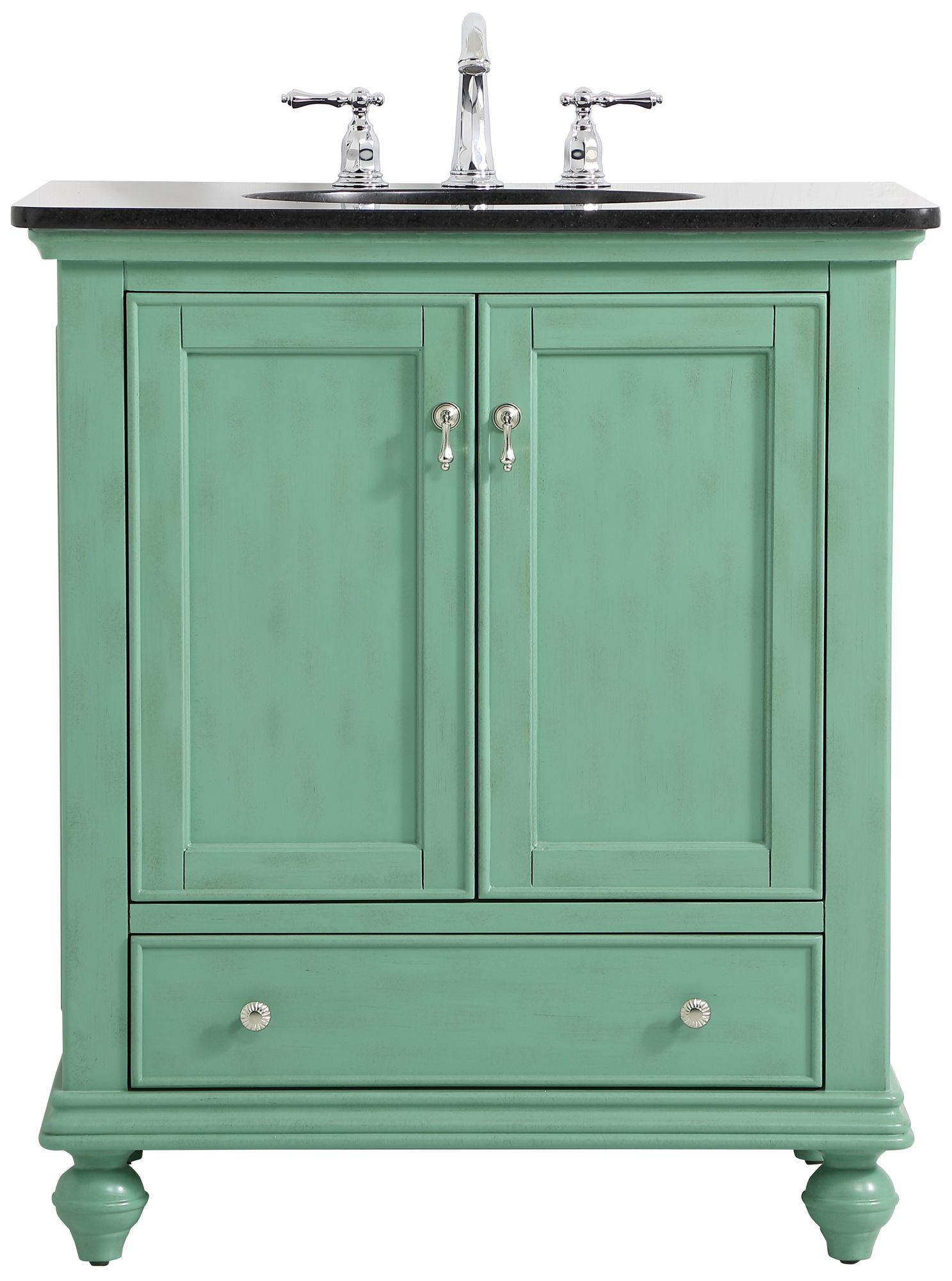 Elegant Otto 30 In. Bathroom Vanity In Mint - #503K5 | Lamps Plus