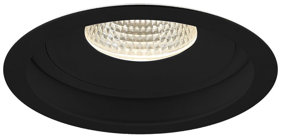 Eurofase Amigo 6 1/4" Black 26W LED Round Recessed Downlight - #81E80 | Lamps Plus