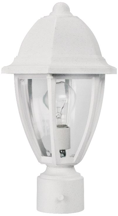 White - Ivory, 11 - 15 In. High, Post Light Outdoor Lighting | Lamps Plus