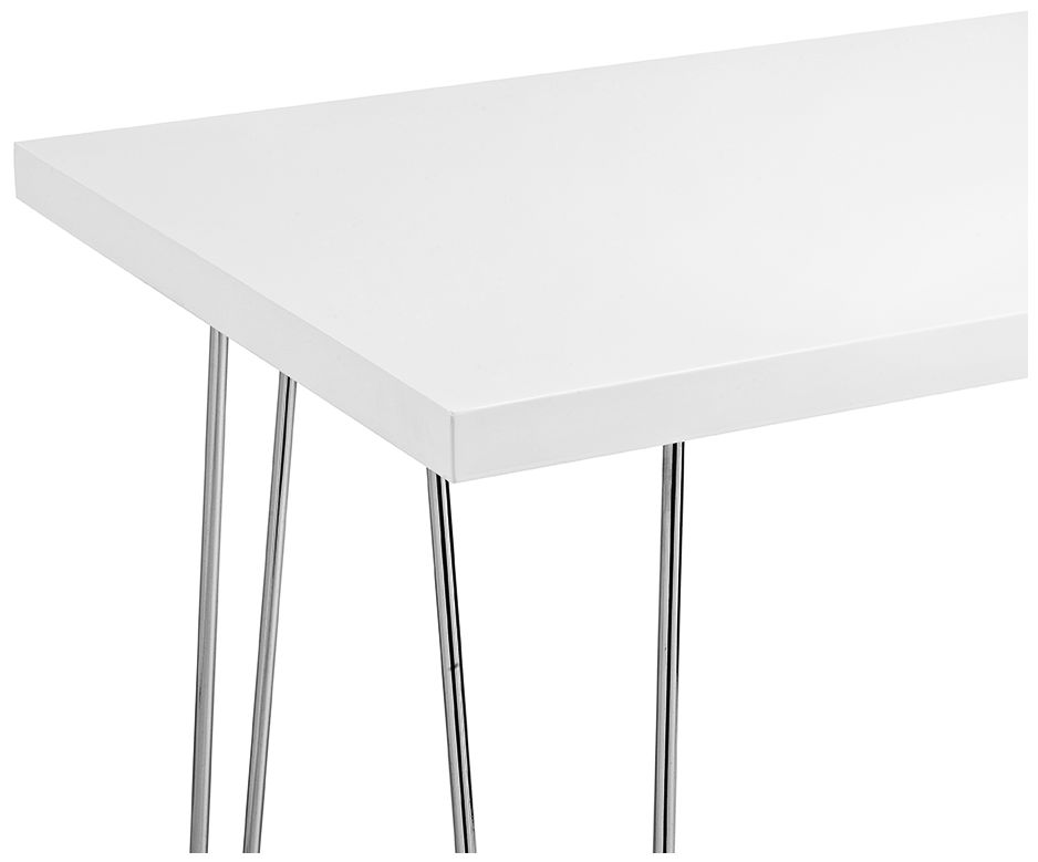 Fargo 42" Wide White Wood Modern Writing Desk - #31C11 | Lamps Plus