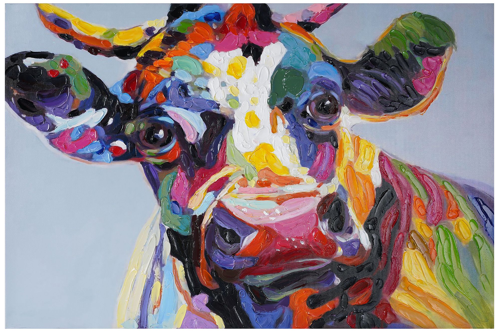 Ferdinand Hand Embellished Canvas Art Framed - #482W4 | Lamps Plus