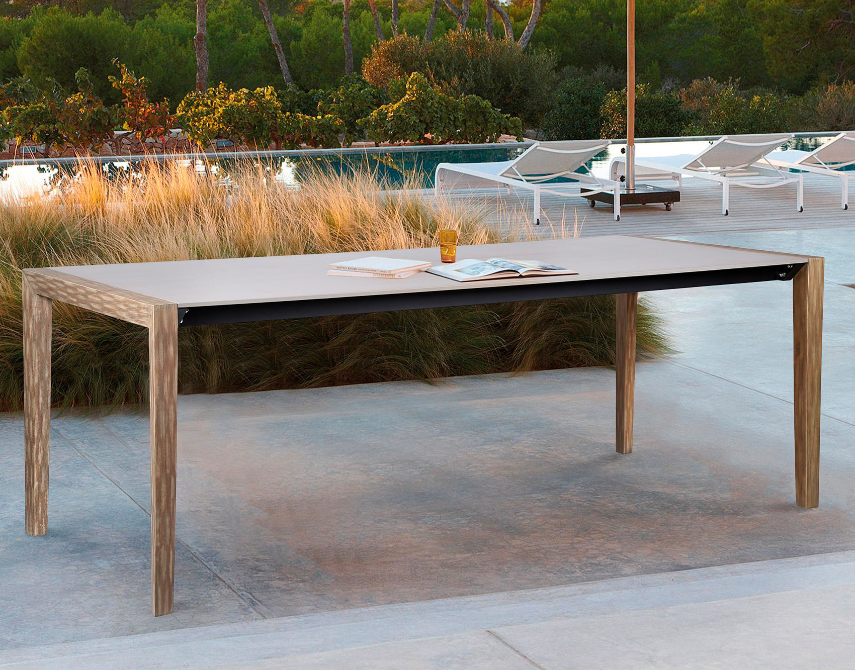 Lightweight outdoor dining table store