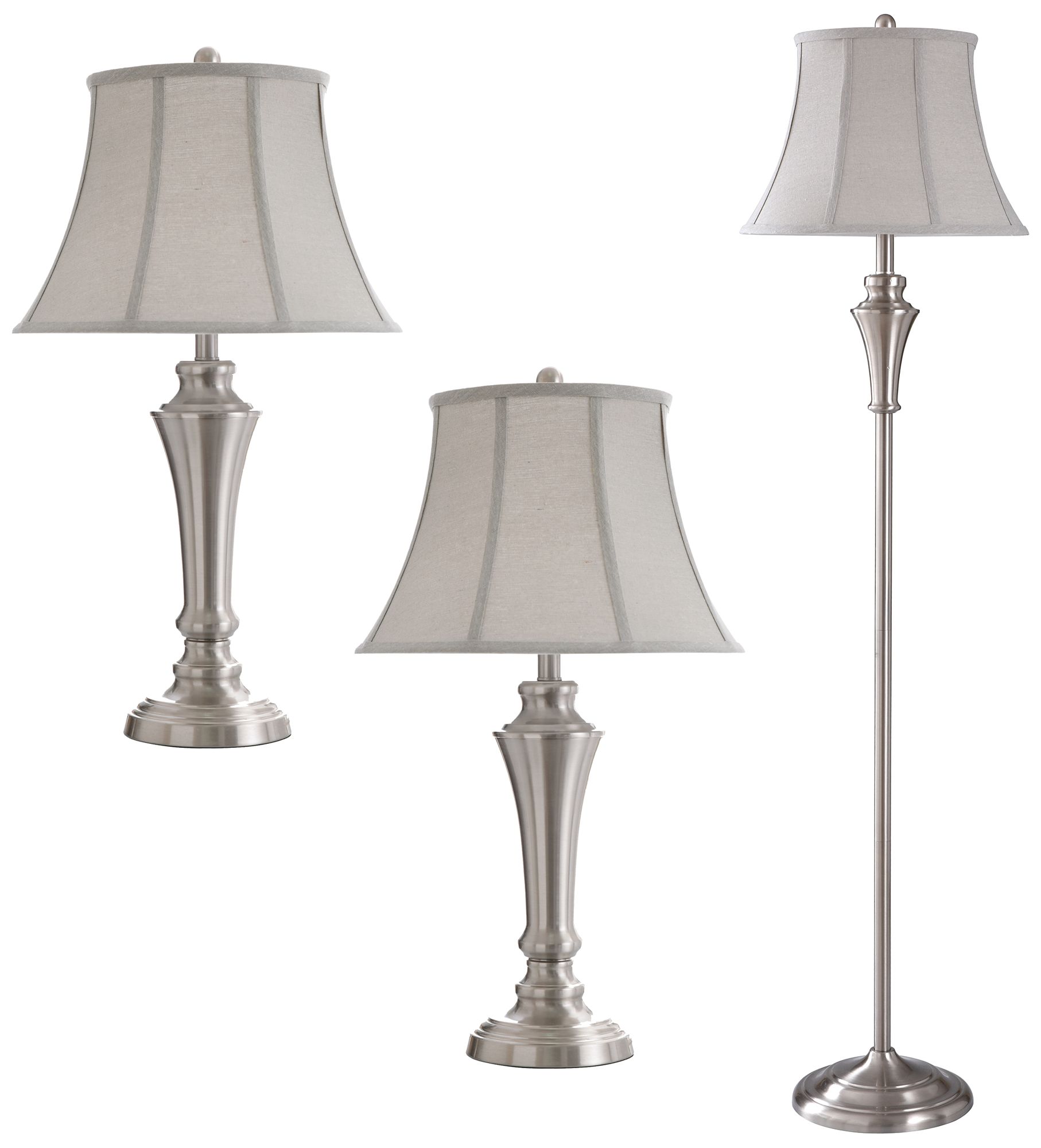 Nickel Table Lamps | Lamps Plus