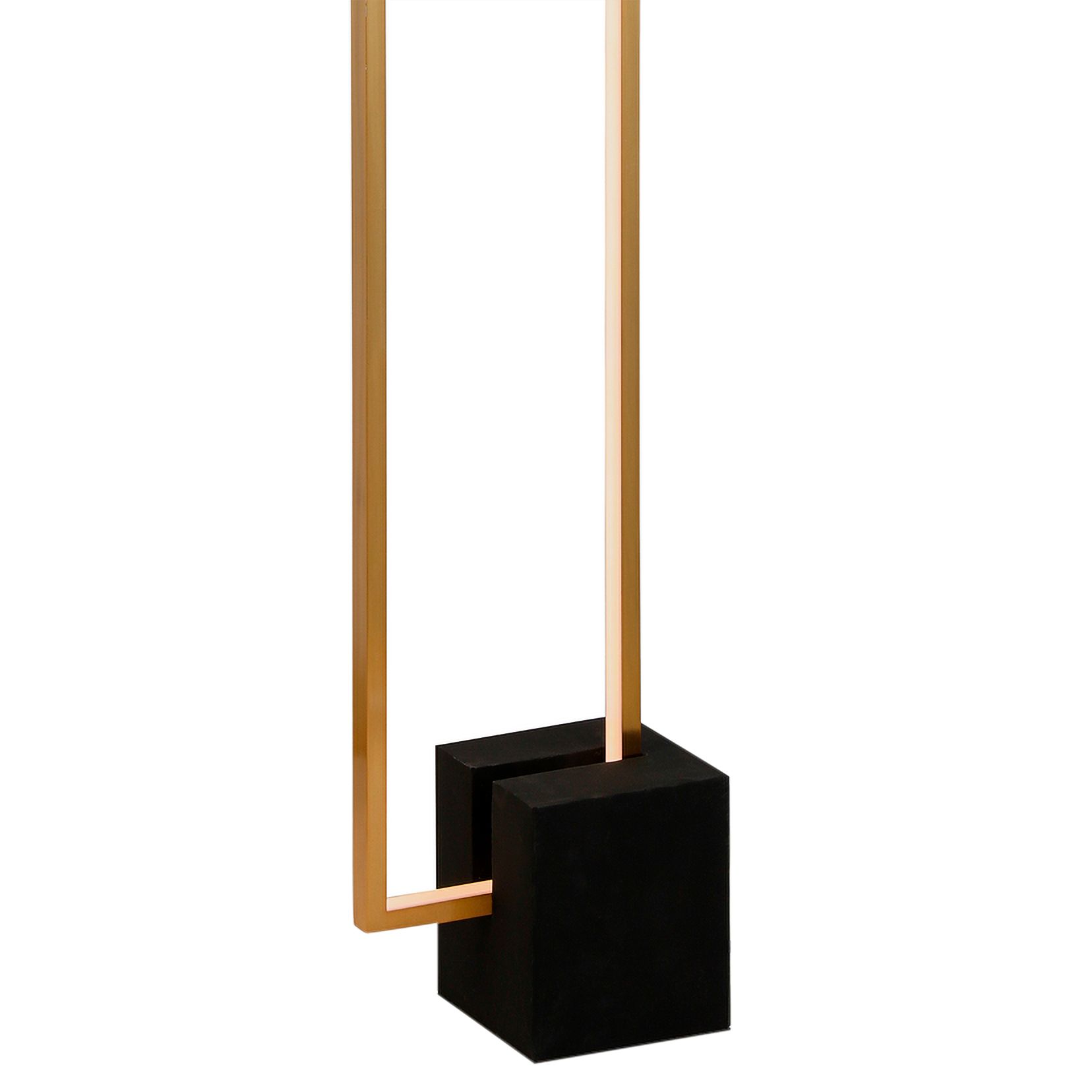 Florence Aged Brass Metal LED Floor Lamp - #954G2 | Lamps Plus