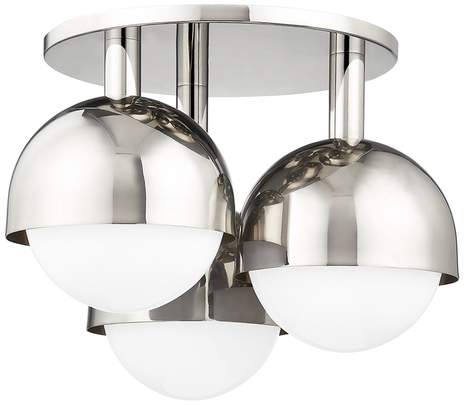 Foster 18 3/4" Wide Aged Brass 3-Light Ceiling Light - #152F0 | Lamps Plus