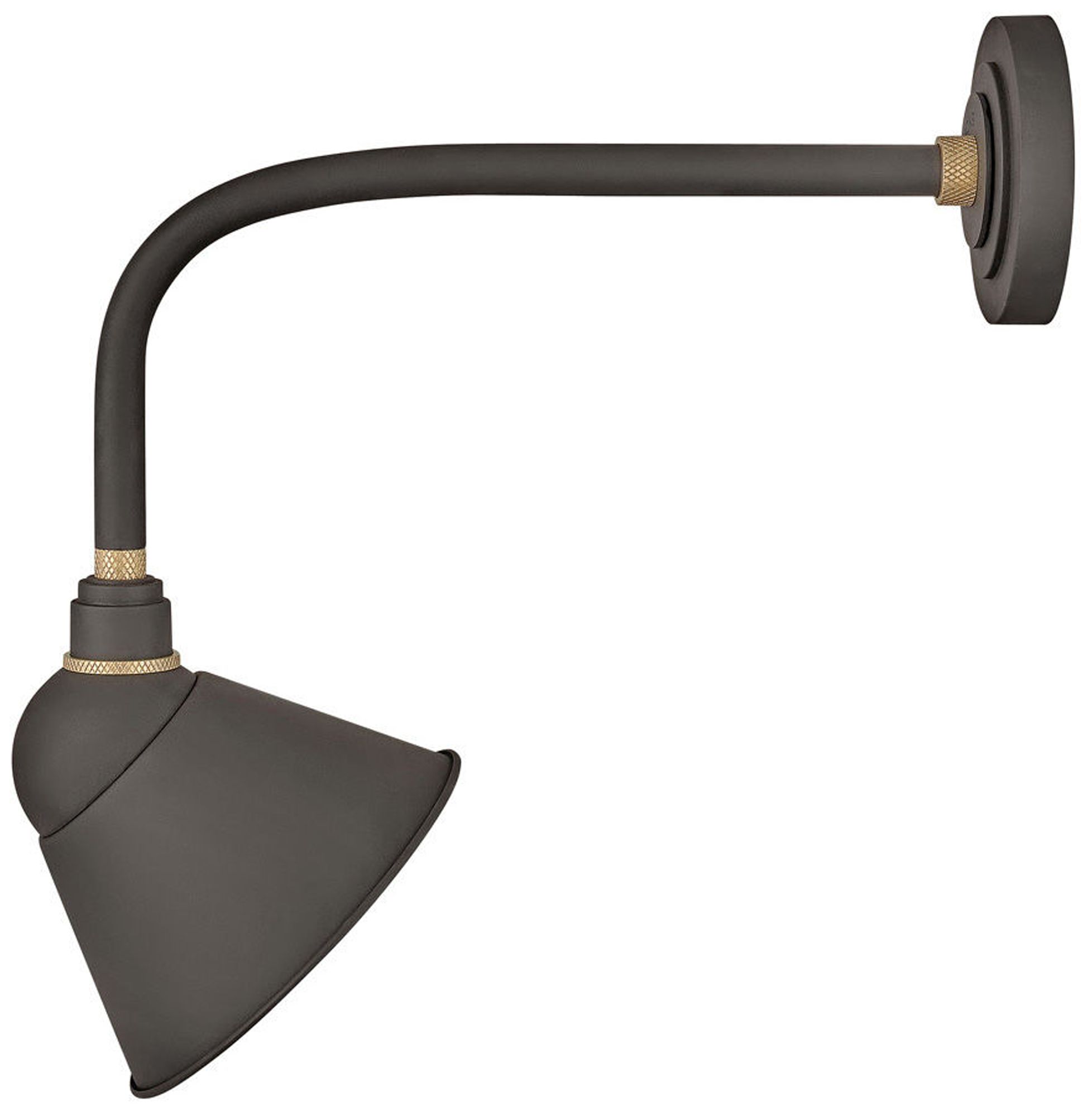 Hinkley Foundry 20 1/2" High Textured Black Outdoor Sign Light - #70N62 ...