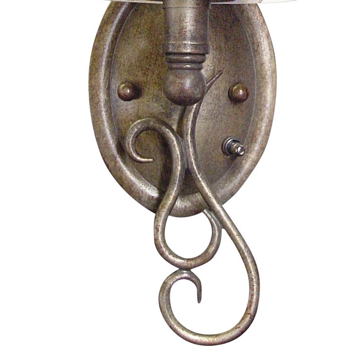 Franklin Iron Works Casimira 13" Antique Silver Wall Sconces Set of 2 ...