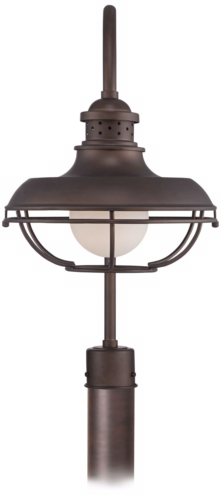 Franklin Park 23 1/2" High Bronze Cage Outdoor Post Light - #3W037 ...