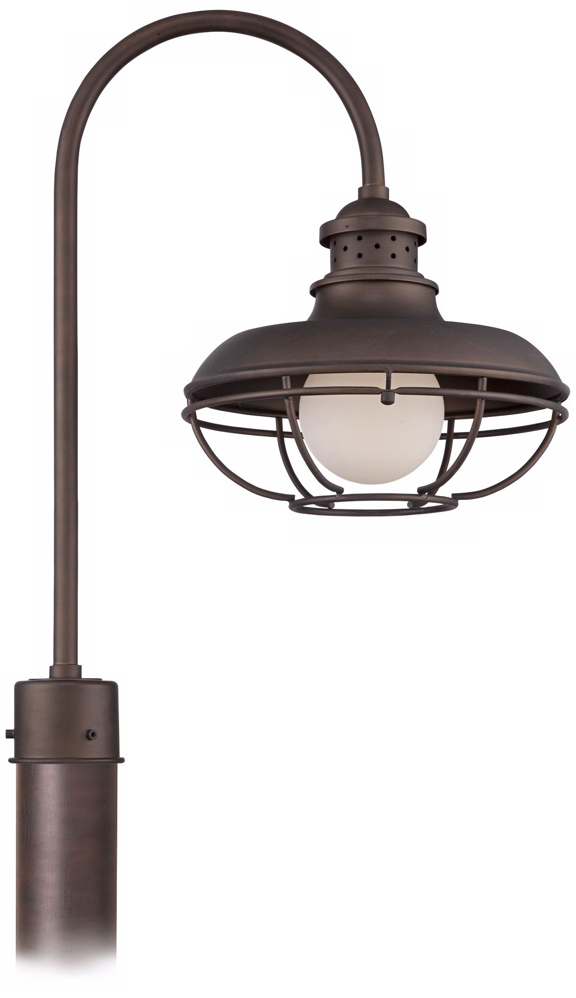 Franklin Park 23 1/2" High Bronze Cage Outdoor Post Light - #3W037 ...