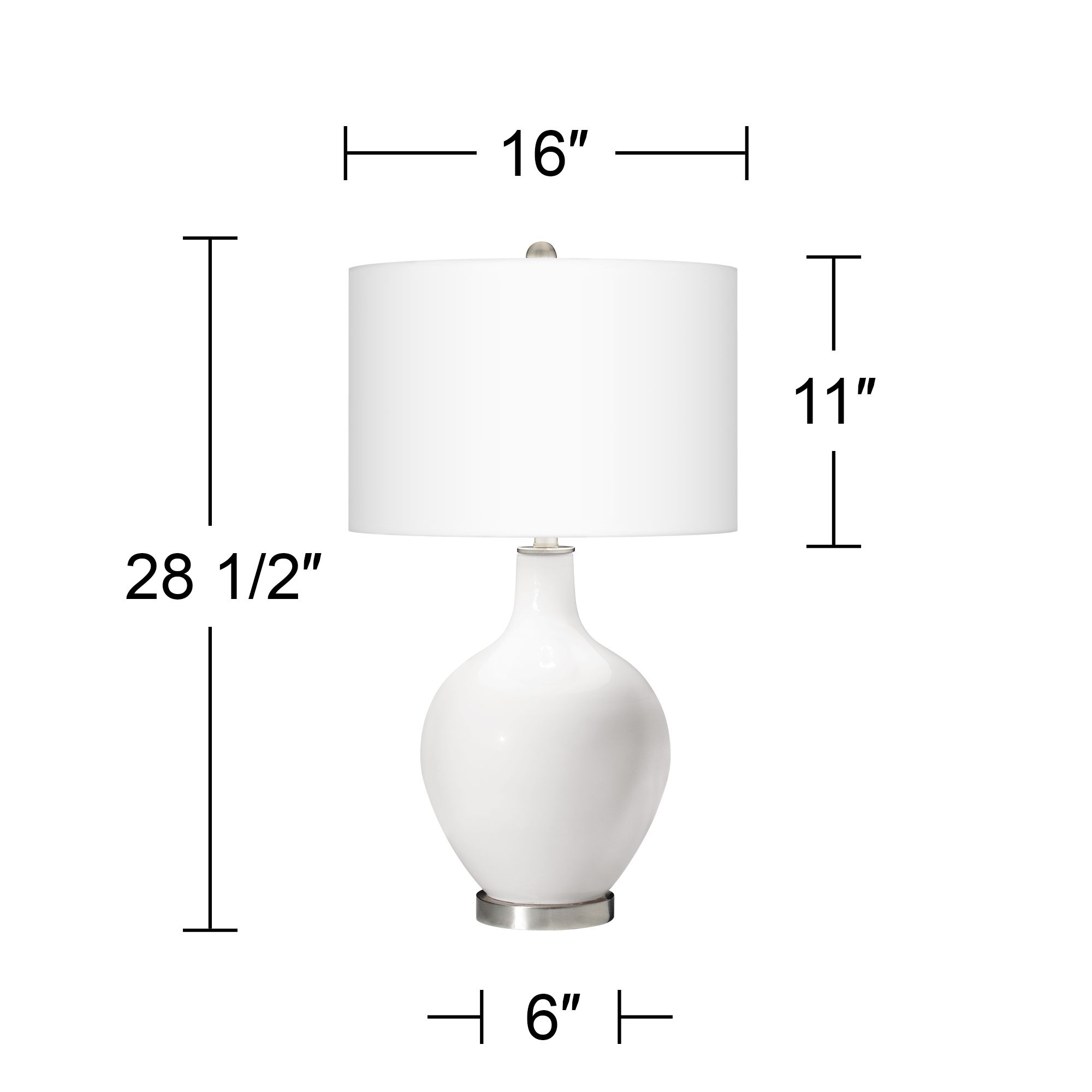 Fuchsia Bold Stripe Apothecary Table Lamp - #29K93 | Lamps Plus