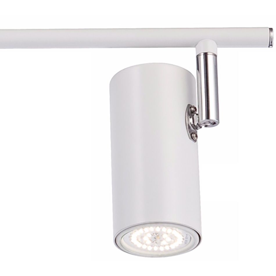 Galena 4-Light Matte White LED Track Fixture - #3T191 | Lamps Plus