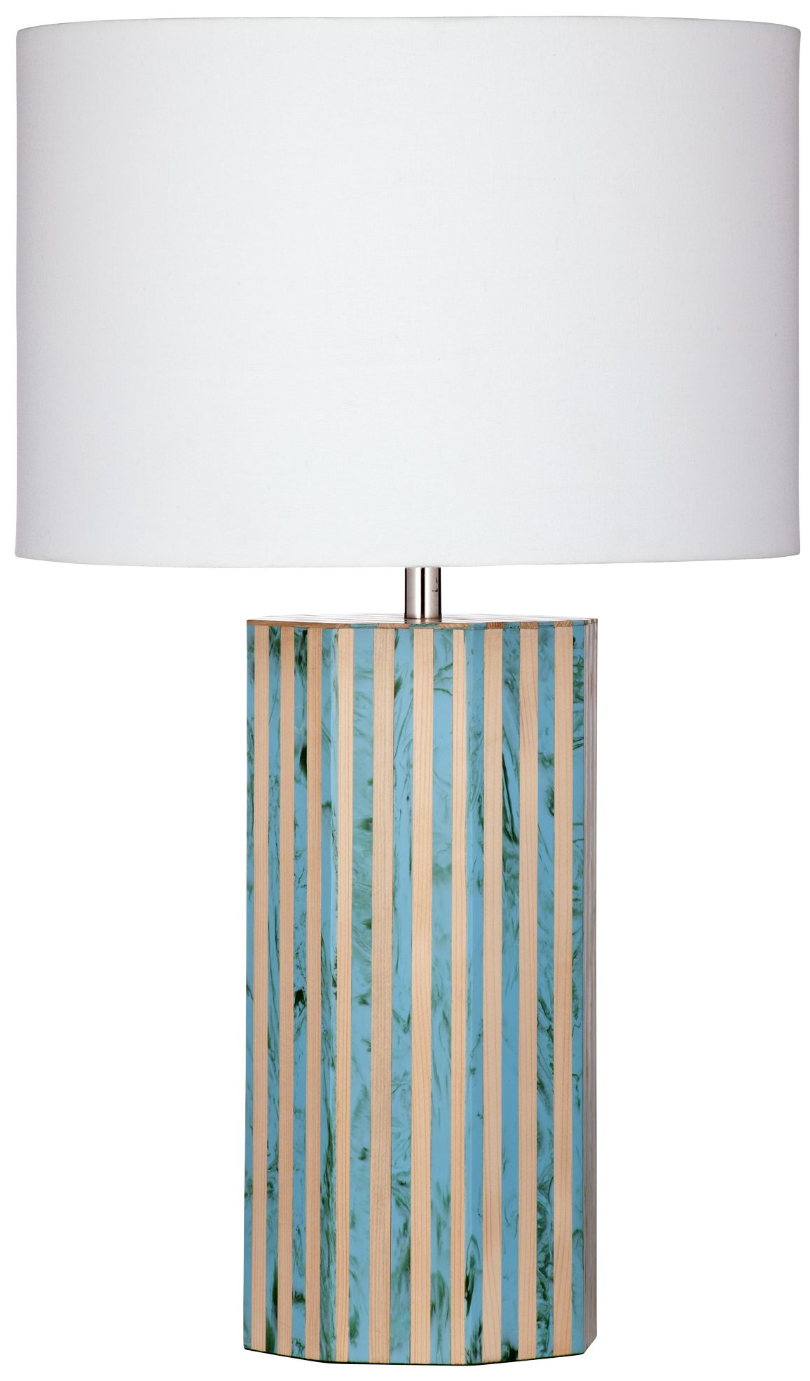 Garrett 27" Transitional Styled Blue Table Lamp - #934G9 | Lamps Plus