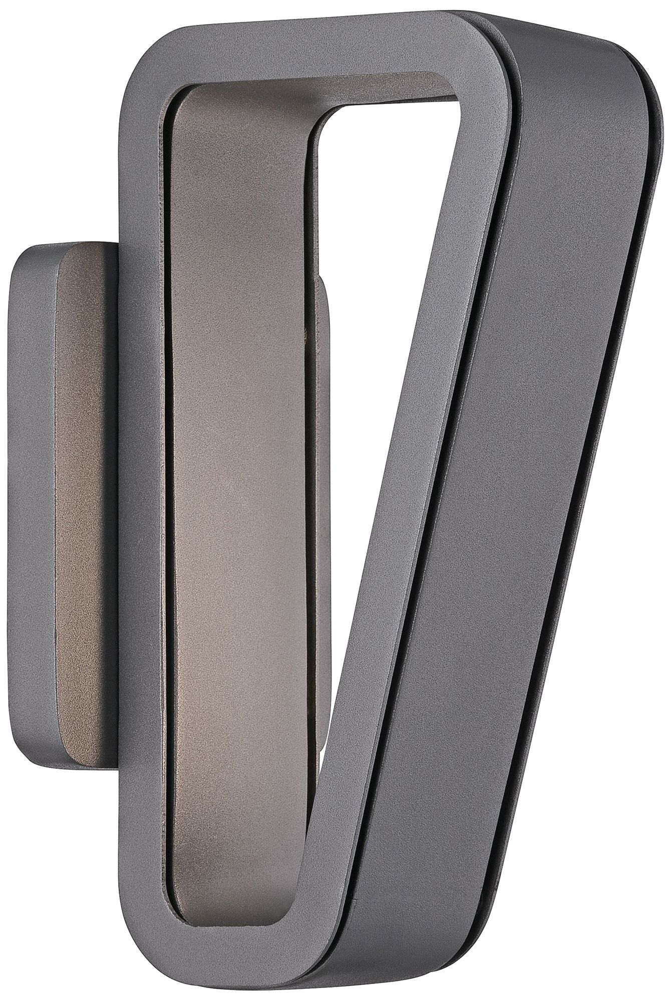 George Kovacs Pediment 11" High LED Silver Outdoor Wall Light - #8K993 ...