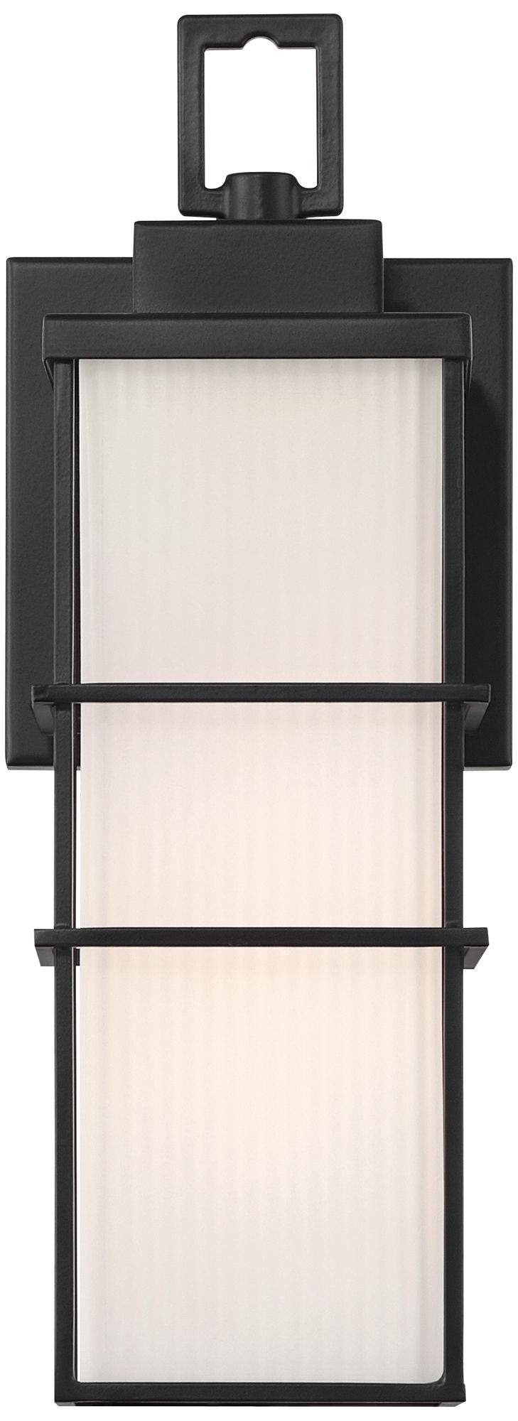 Gilbert 11 1/2" High Matte Black Outdoor Wall Light Set of 2 - #5870K ...