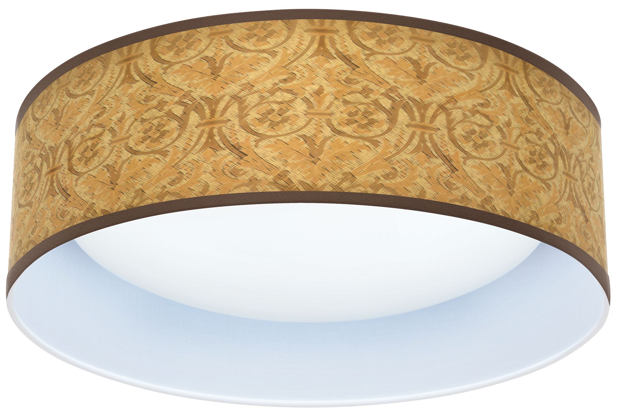Marble Jewel Pattern 16" Wide Modern Round LED Ceiling Light - #537D2 ...