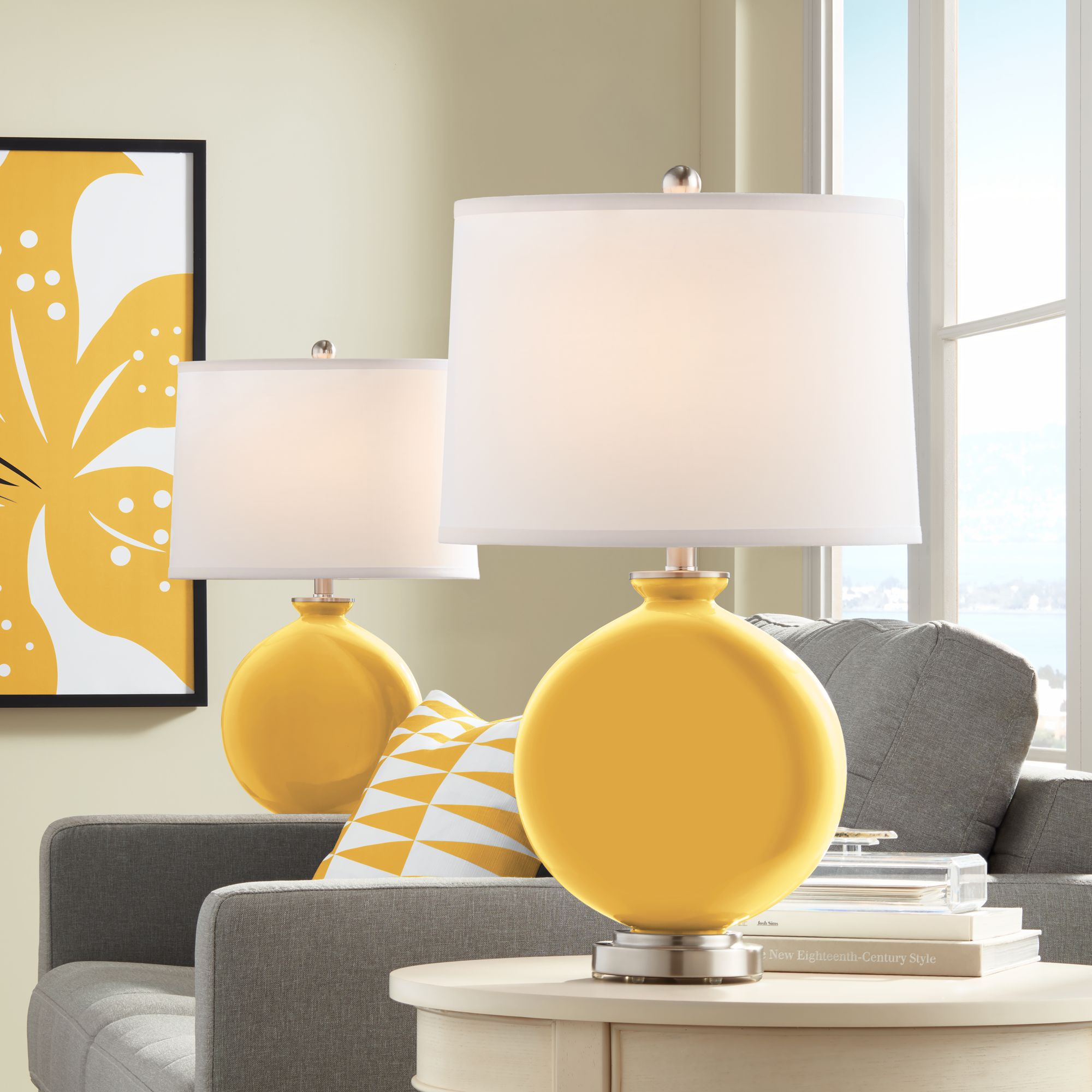 Color Plus Designer Yellow Lamps | Lamps Plus