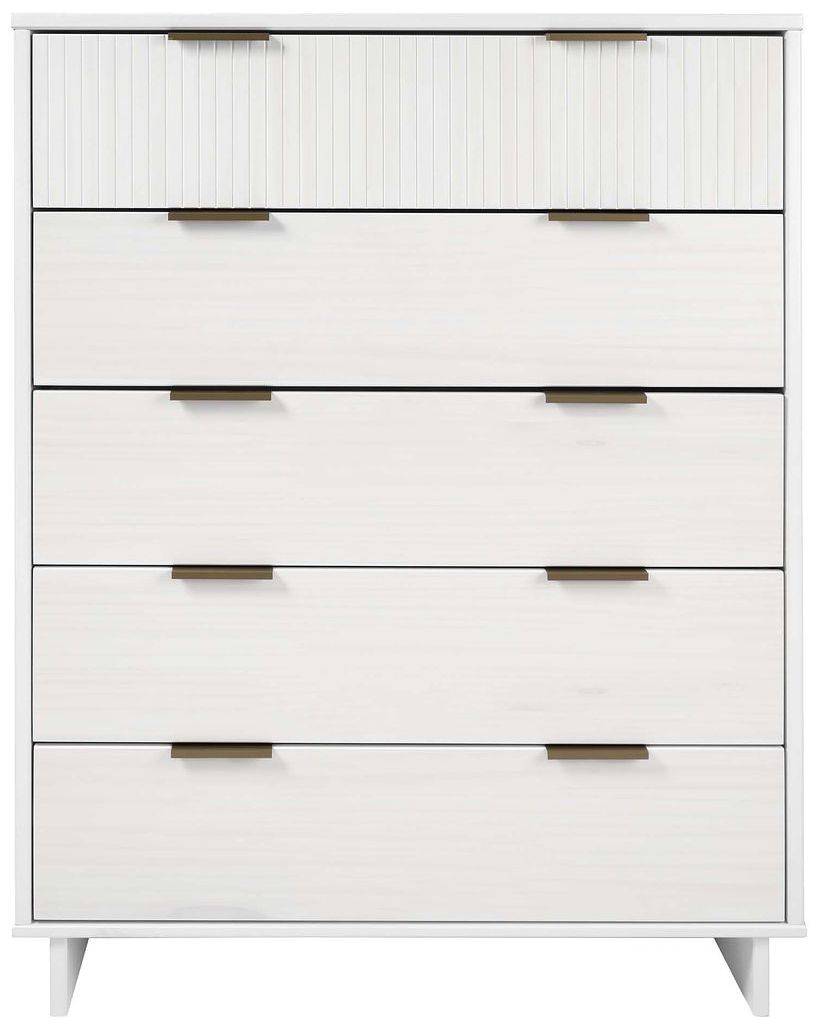 Granville 45.27 Tall Dresser in White 5132F Lamps Plus