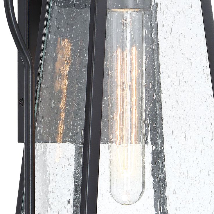 Halder Bridge 16 1/2" High Sand Black Outdoor Wall Light - #72D55 ...