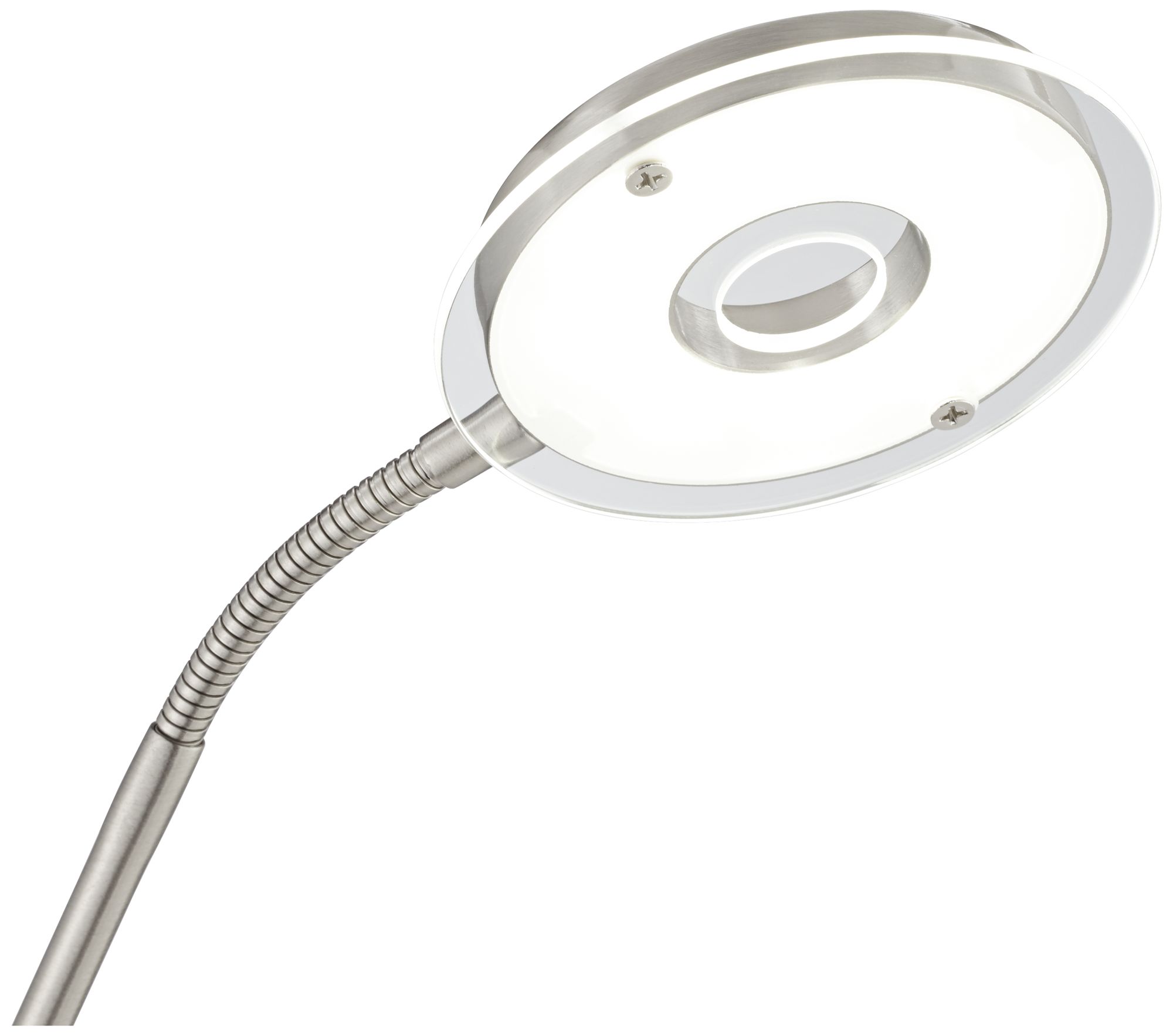 Harmon Brushed Nickel LED Task Floor Lamp - #9M617 | Lamps Plus