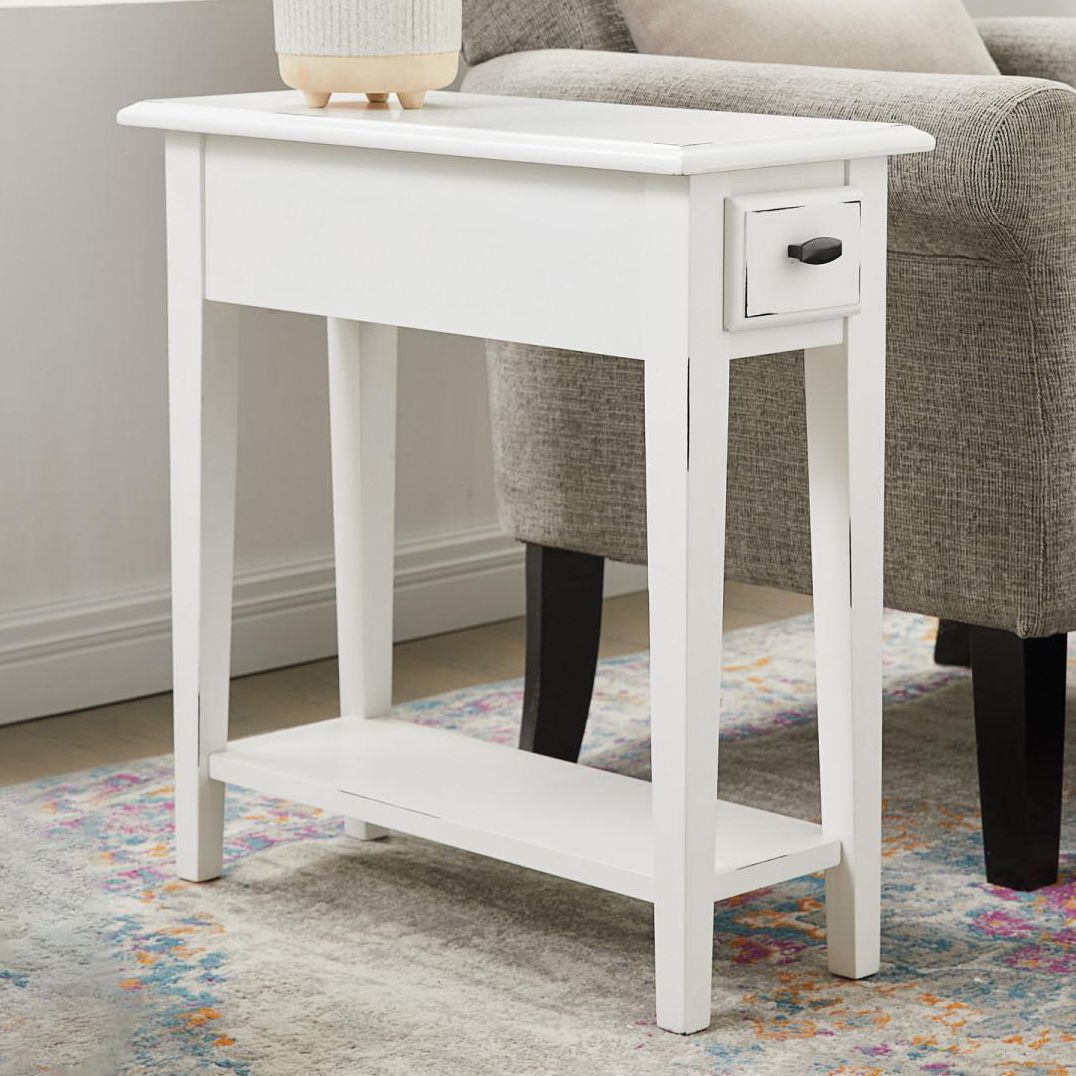 White - Ivory, Distressed, End Tables | Lamps Plus