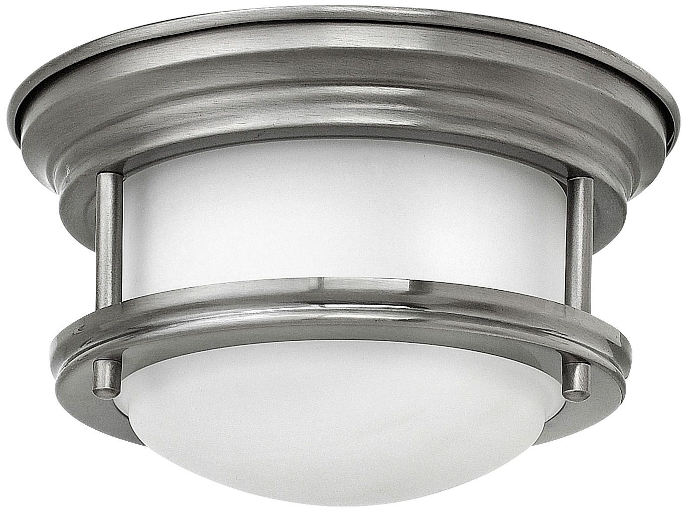 Hinkley Hathaway 7 3/4" Wide LED Chrome Ceiling Light - #1R549 | Lamps Plus