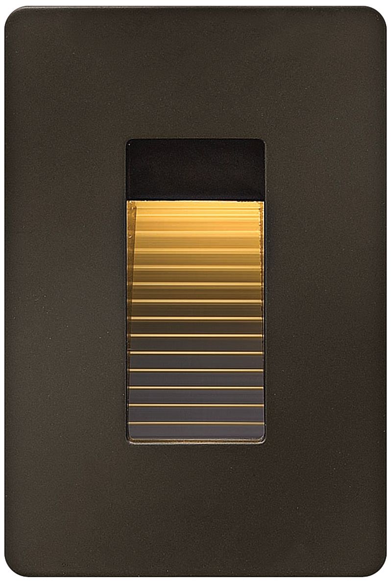 Hinkley Luna 4 1/2" High Bronze LED Step Light - #6H321 | Lamps Plus