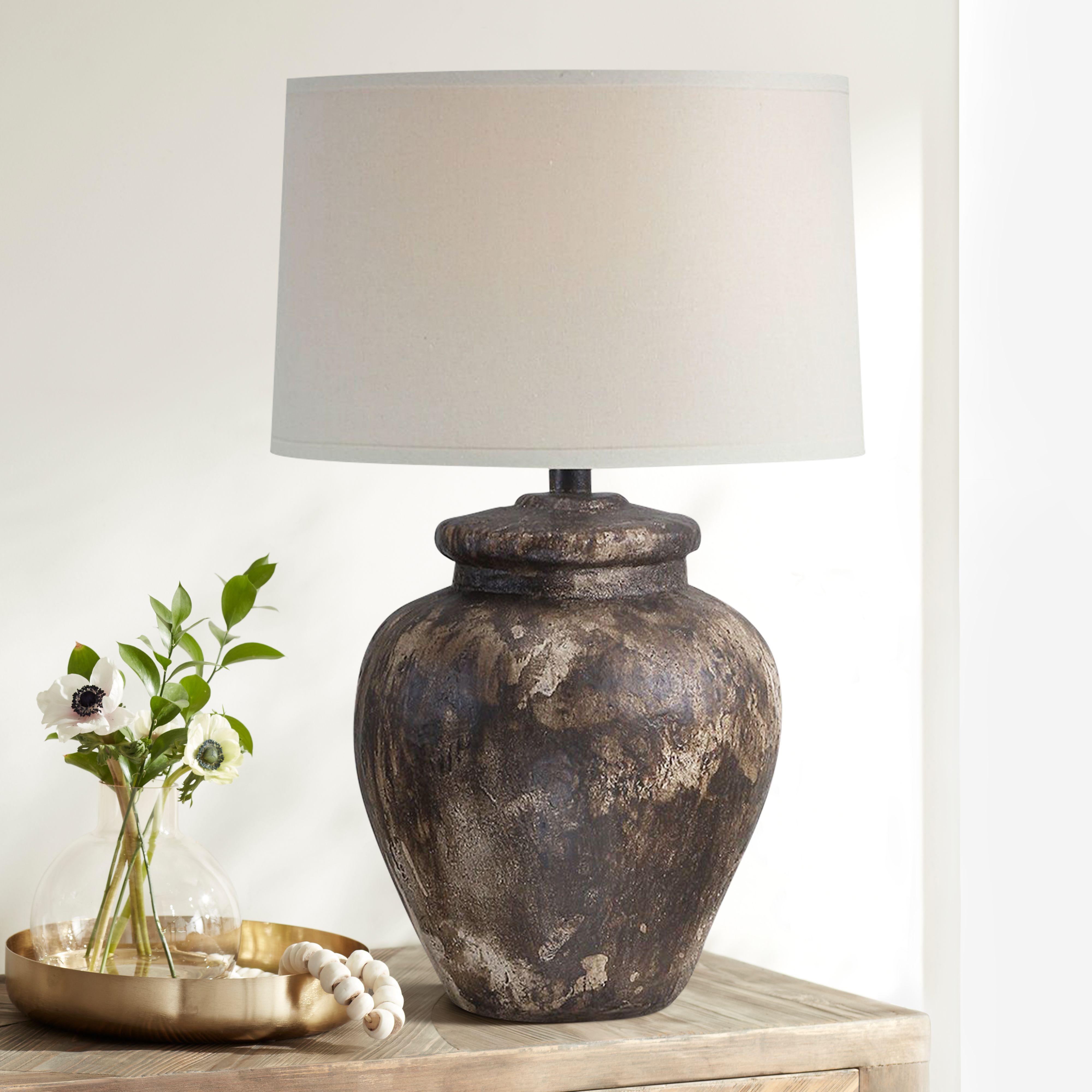 Rustic Lamp Construction