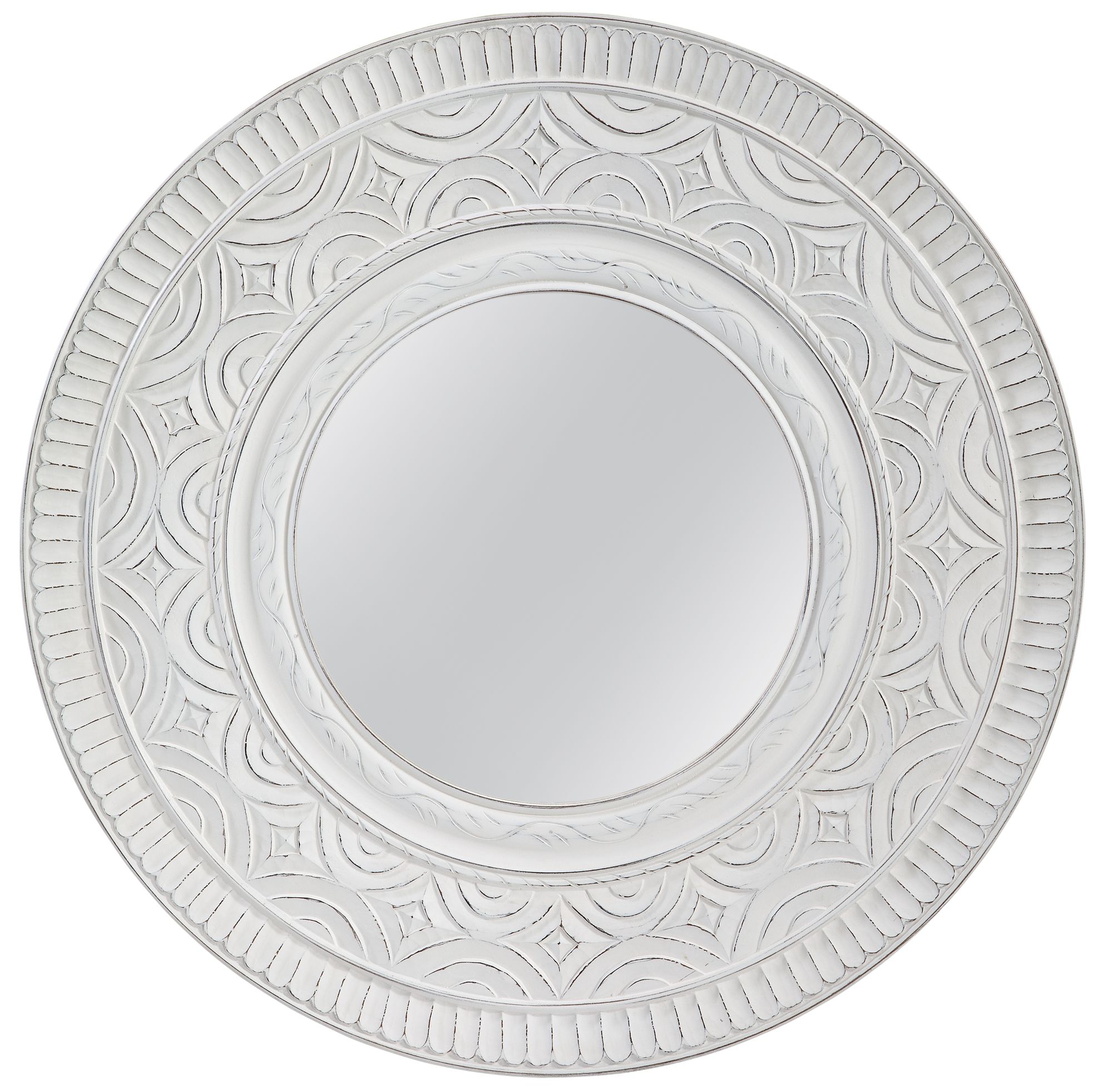 Holland 48"H French Country Styled Wall Mirror - #2153C | Lamps Plus