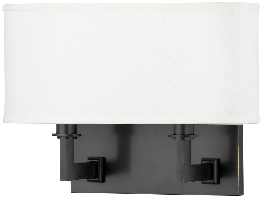 Hudson Valley Grayson 13" Wide Old Bronze 2 Light Wall Sconce - #N4715 ...