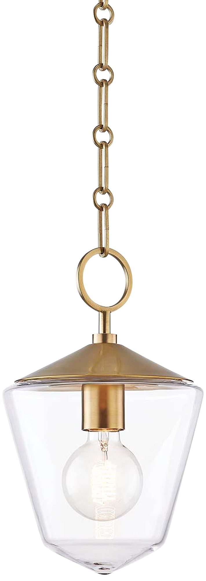 Brass - Antique Brass, Mini-Pendant Pendant Lighting | Lamps Plus