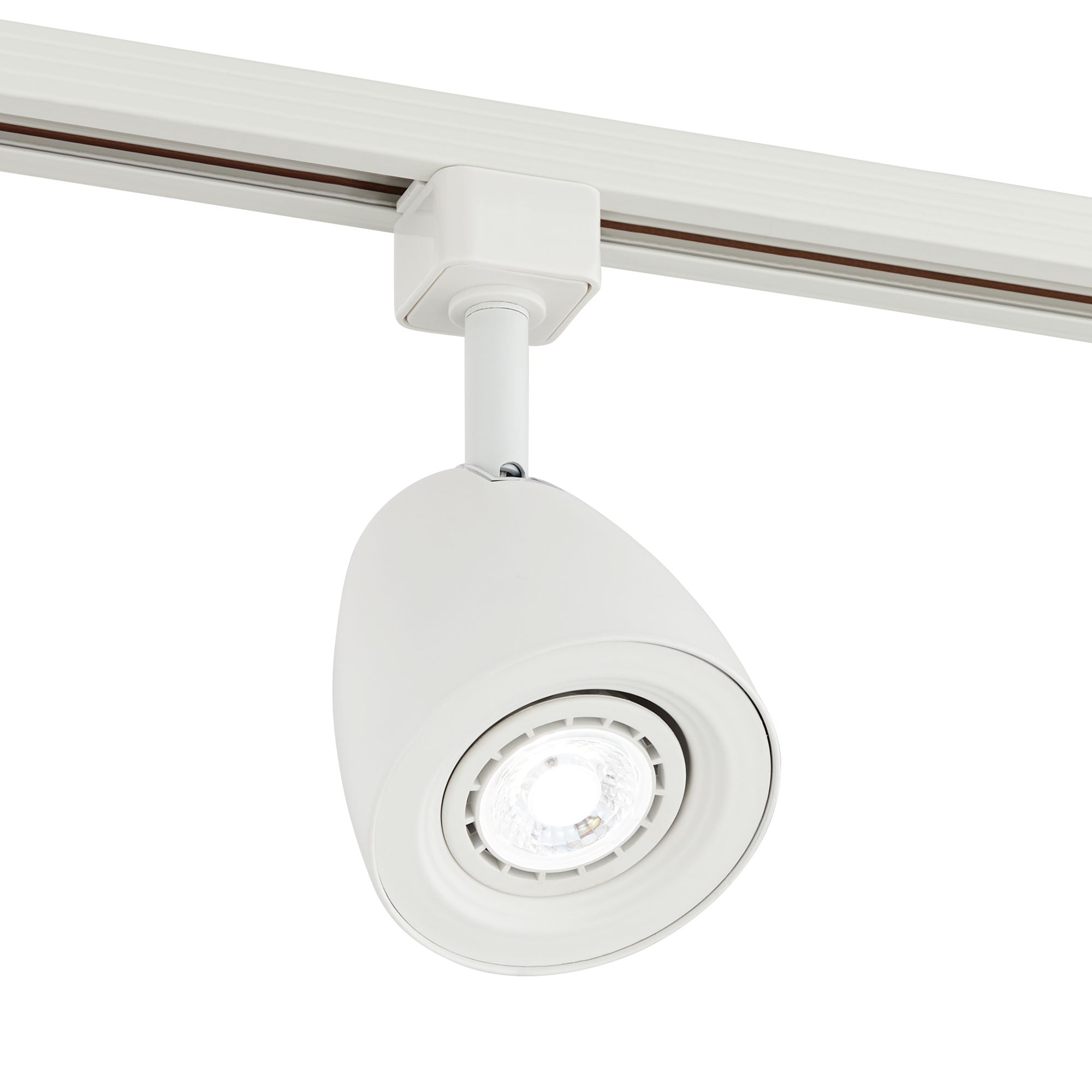 Ian 4-Light White LED Track Fixture with Floating Canopy - #71K68 ...