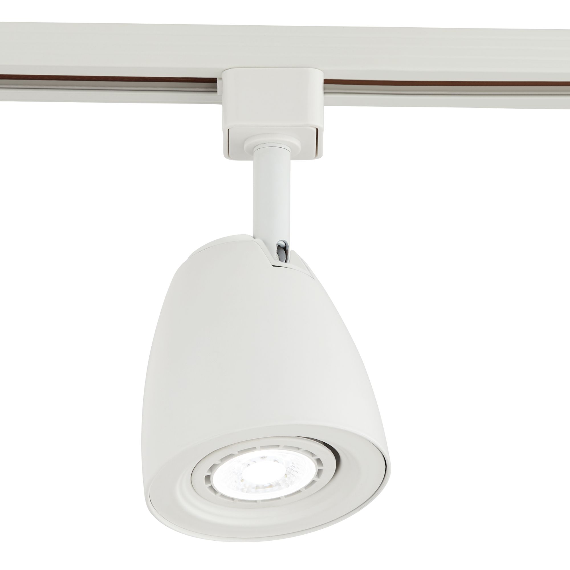 Ian 4-Light White LED Track Fixture with Floating Canopy - #71K68 ...
