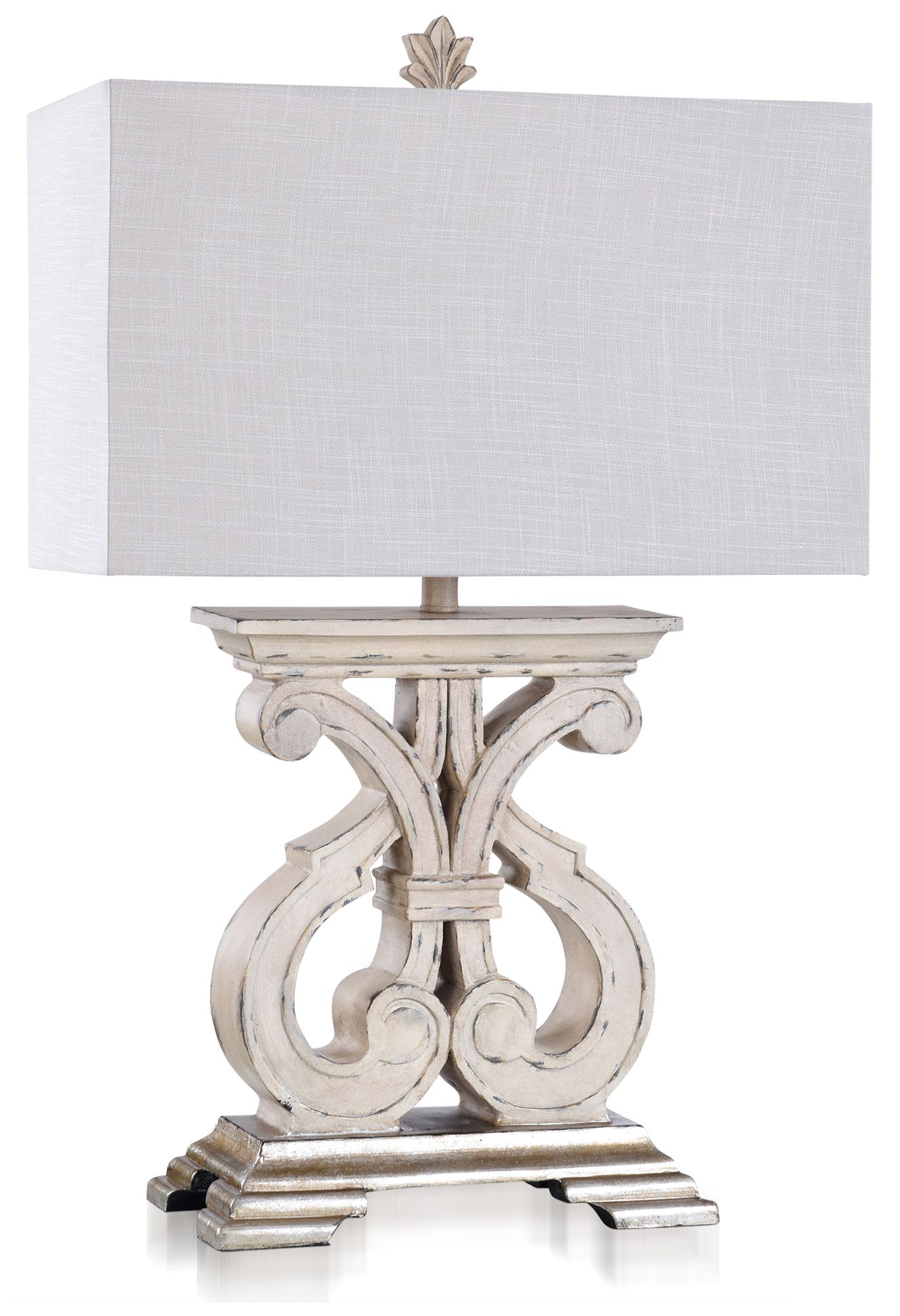 Indra - Table Lamp - Tuscana Cream - #406C2 | Lamps Plus