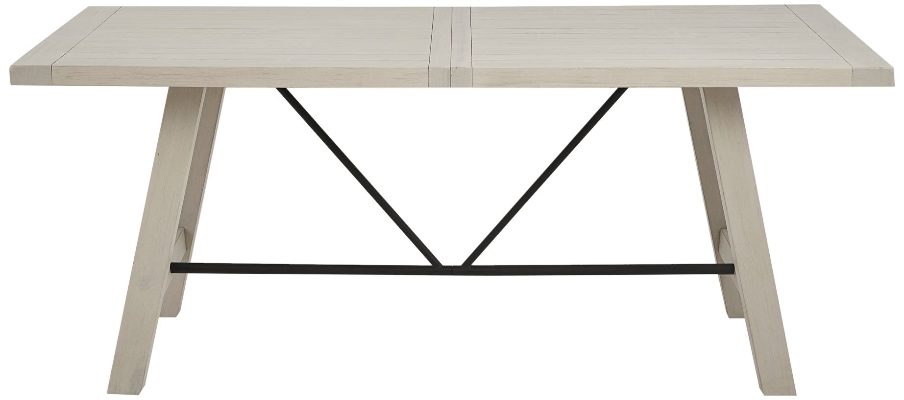 INK + IVY Sonoma 72" Wide Reclaimed White Wash Dining Table - #186X1 ...