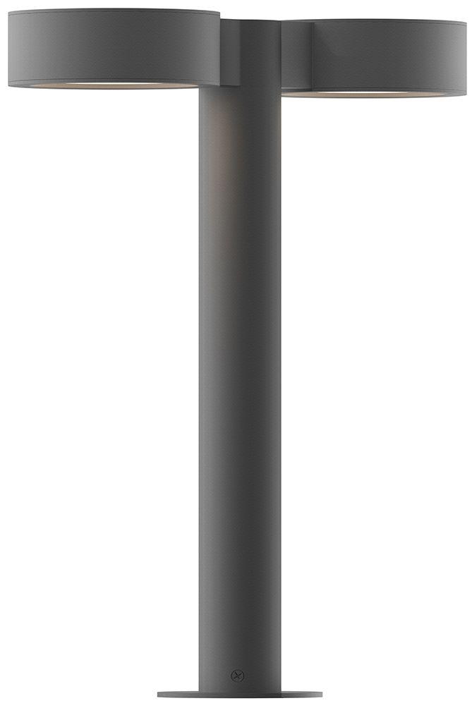 Inside Out REALS 16" LED Double Bollard - TG - Plate Caps and Plate ...