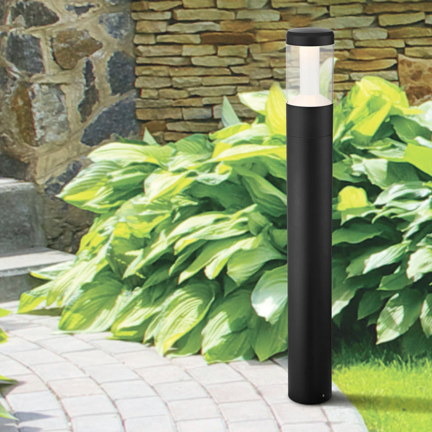 Jackson 35" High Black LED Landscape Bollards Set of 2 - #034V4 | Lamps ...